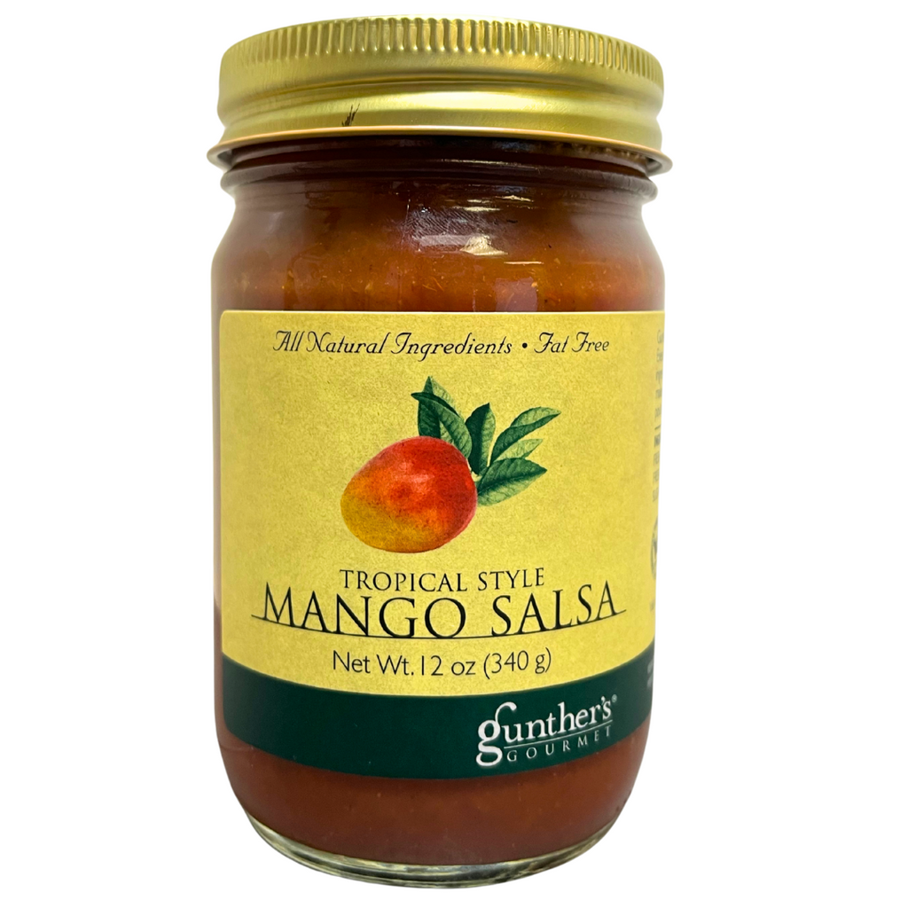 Gunther's - Tropical Style Mango Salsa 12 oz – Stello Foods