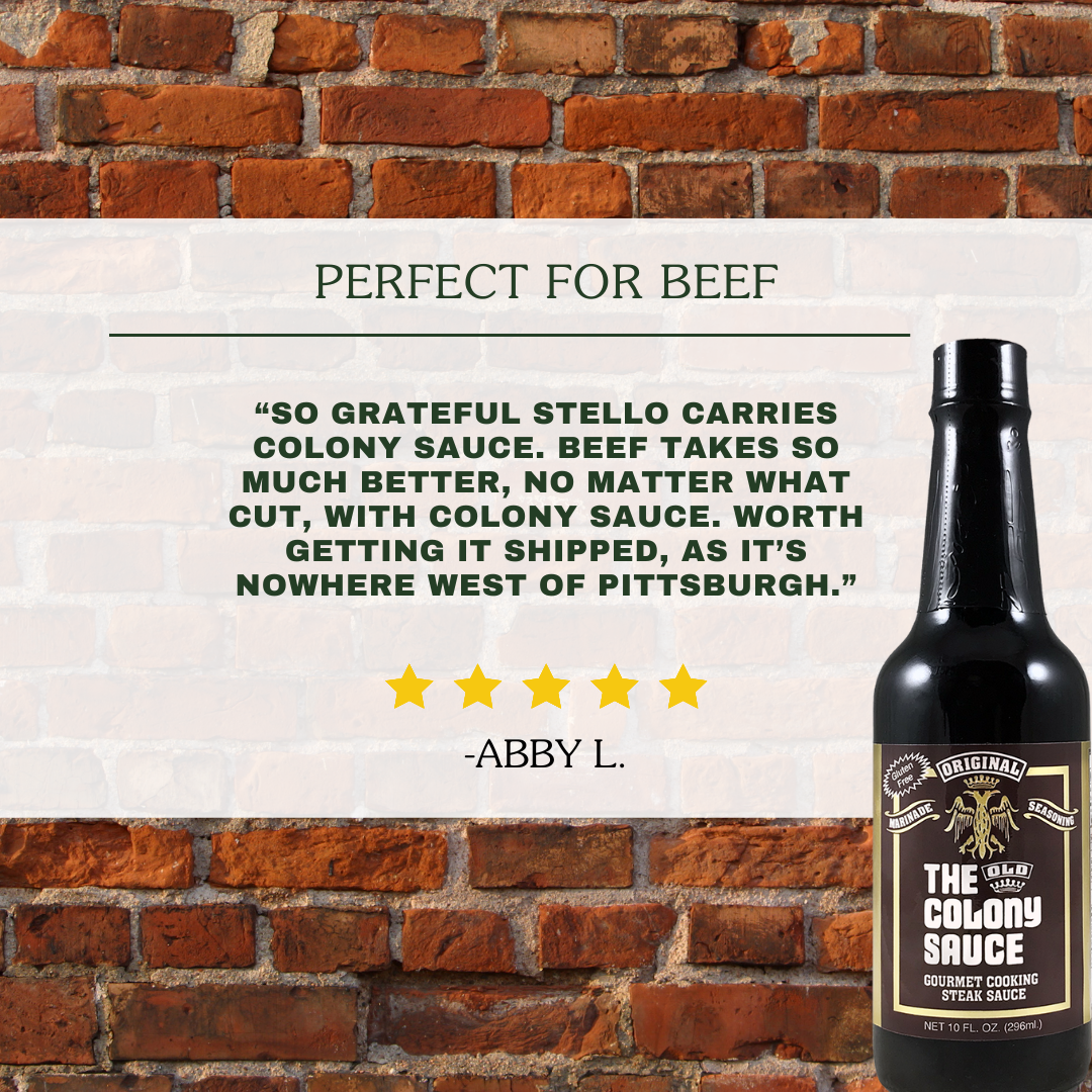 The Old Colony Sauce 10 oz – Stello Foods