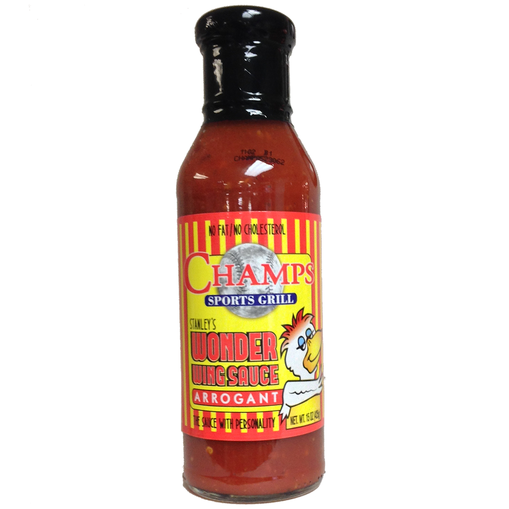Champs (Stanley's) - Arrogant Wing Sauce 15 oz – Stello Foods