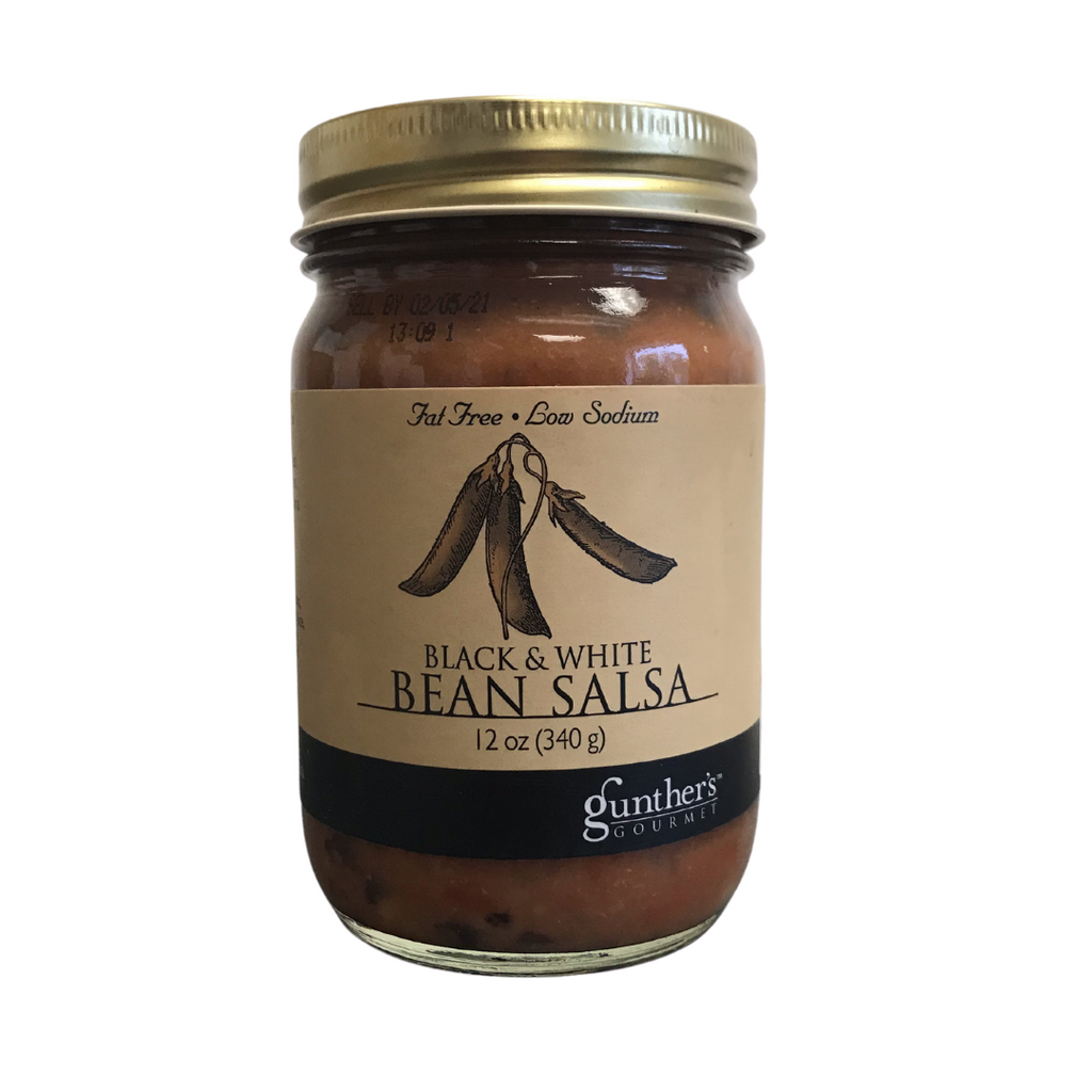 Gunther's - Black & White Bean Salsa 12 oz – Stello Foods