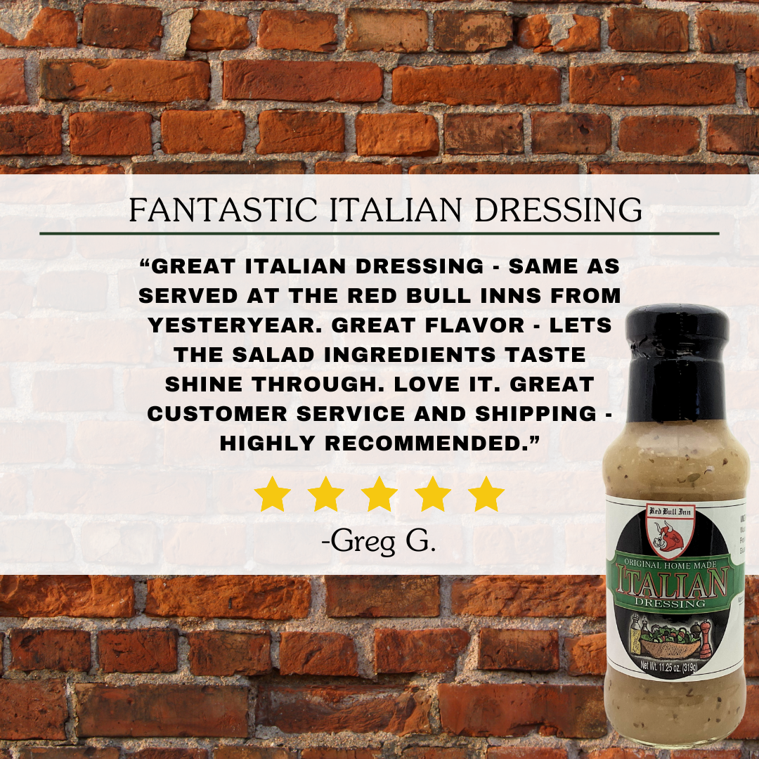 Red Bull Inn - Italian Dressing 25 oz – Stello Foods