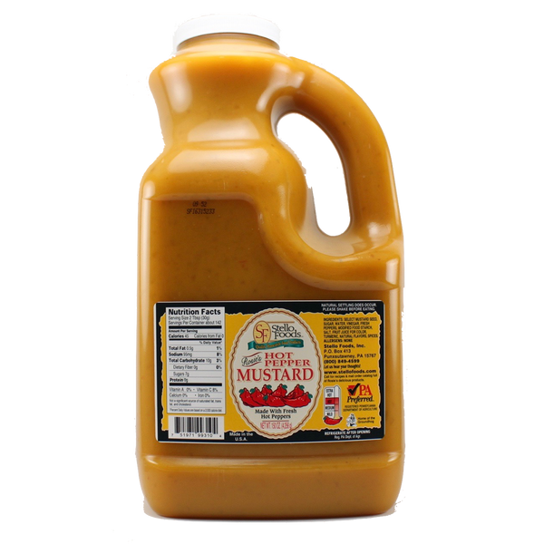 Stello Foods - Rosie's Hot Pepper Mustard 150 oz