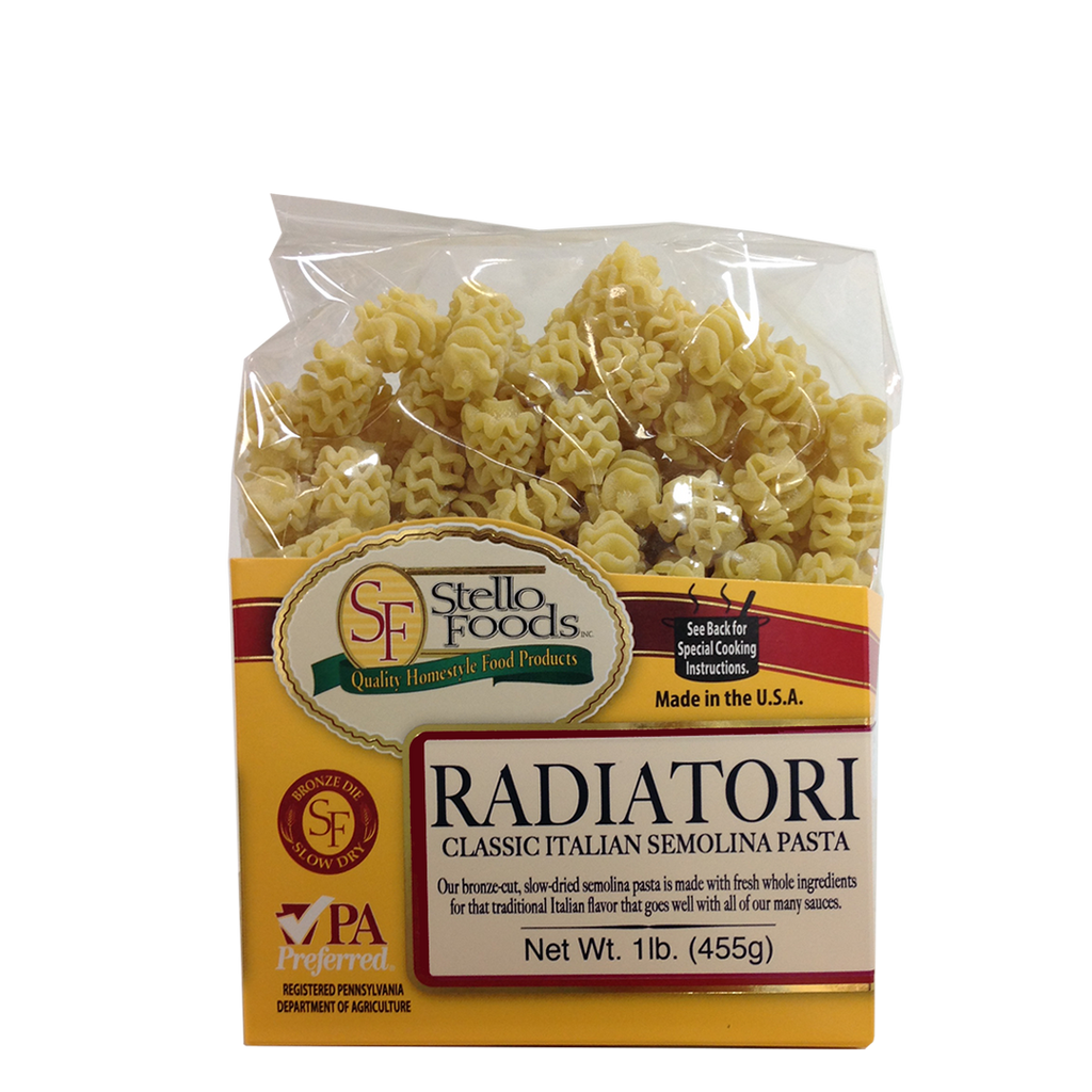Stello Foods - Rosie's Pasta - Radiatori 16 oz
