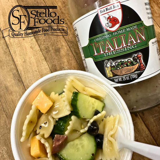 Red Bull Inn - Italian Dressing 25 oz – Stello Foods