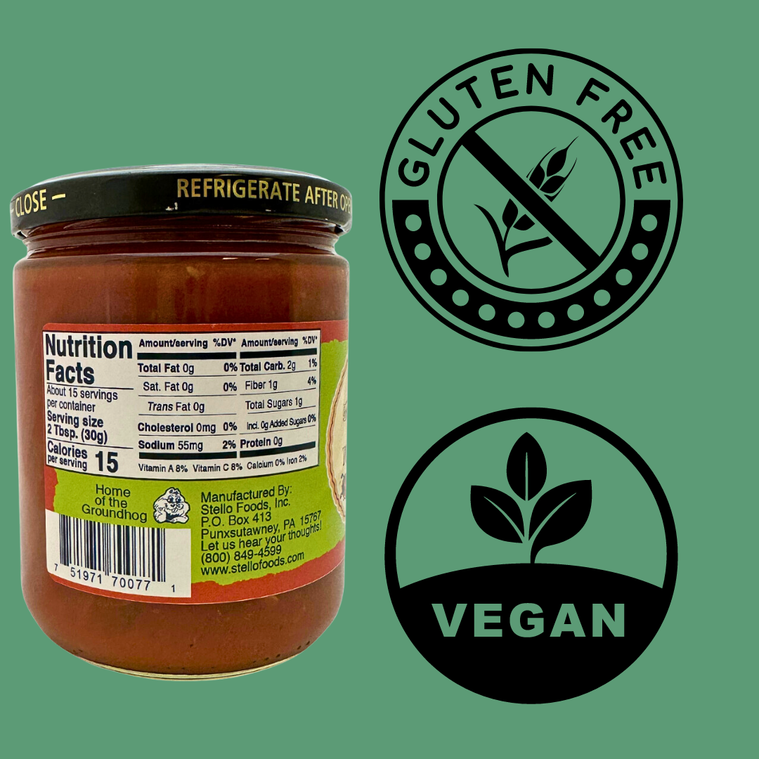 Stello Foods - Rosie's Roasted Tomato & Tequila Salsa 16 oz Stello Foods - Rosie's Roasted Tomato & Tequila Salsa 16 oz